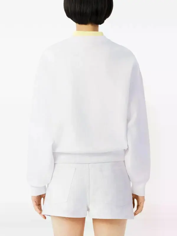 Lacoste Oversized Double-face Jersey Sweatshirt