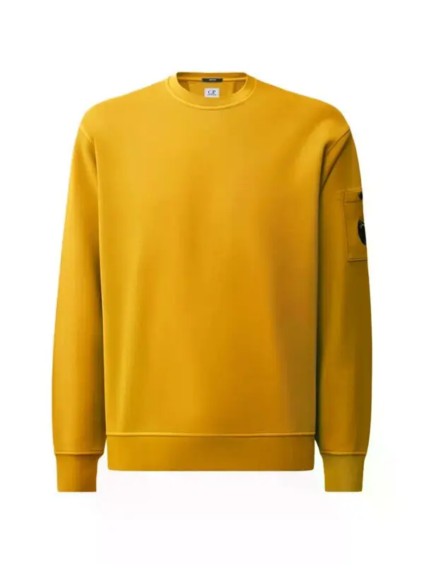 C.P. COMPANY Lens Detail Sweater - Yellow