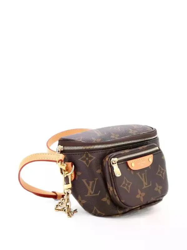 LOUIS VUITTON Bum Bag Monogram Canvas Mini Belt Bag