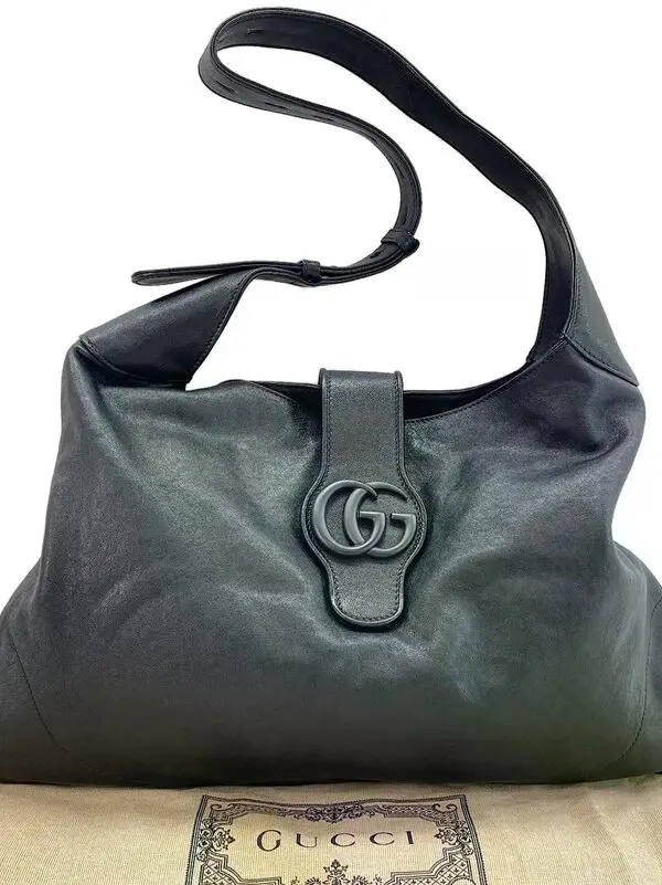 Gucci 2000s Double G Shoulder Bag