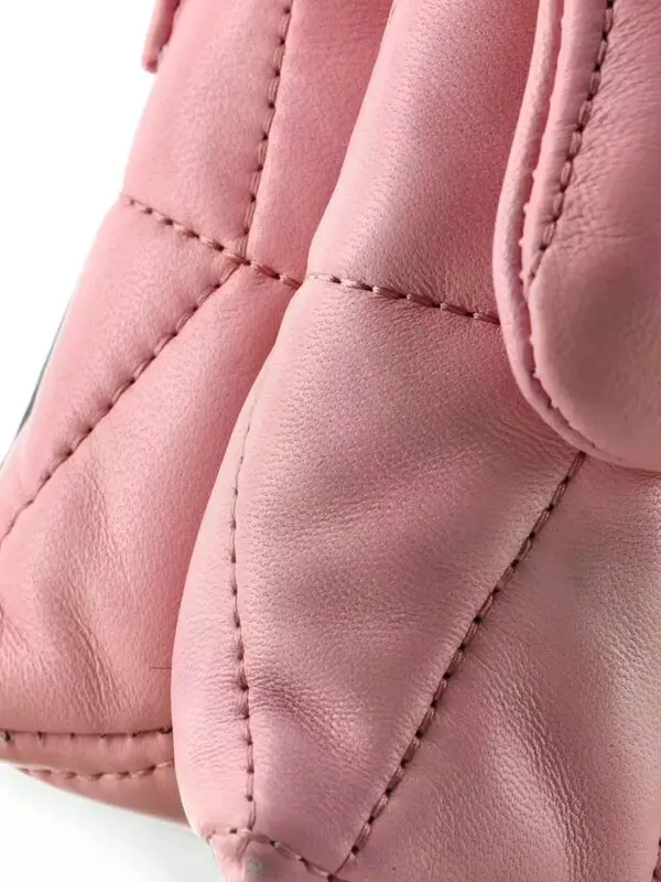 Versace Quilted Leather Mini Crossbody Bag