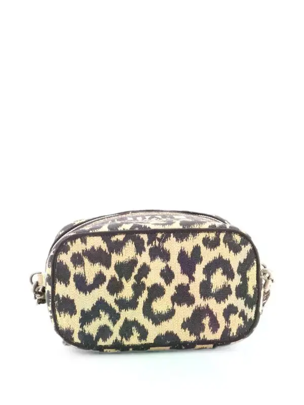 Dior Diortravel Convertible Vanity Case Mizza Embroidered Canvas Small Pouch - Brown