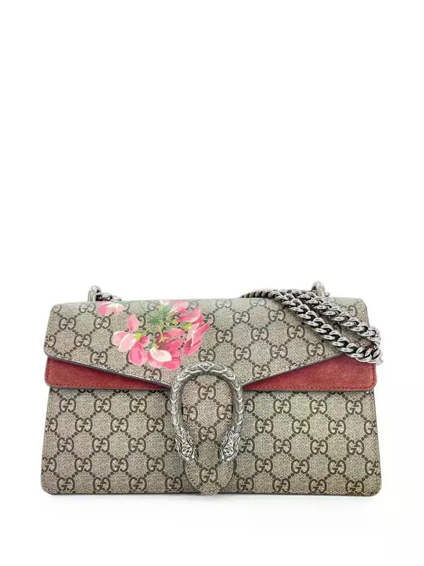 Gucci Dionysus Gg Blooms Shoulder Bag - Neutrals