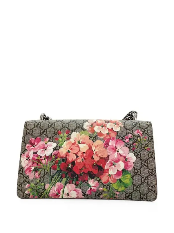 Gucci Dionysus Gg Blooms Shoulder Bag - Neutrals