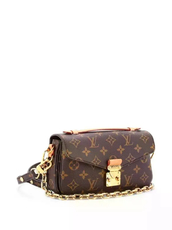 LOUIS VUITTON Pochette Metis Monogram Canvas East West Crossbody Bag - Brown