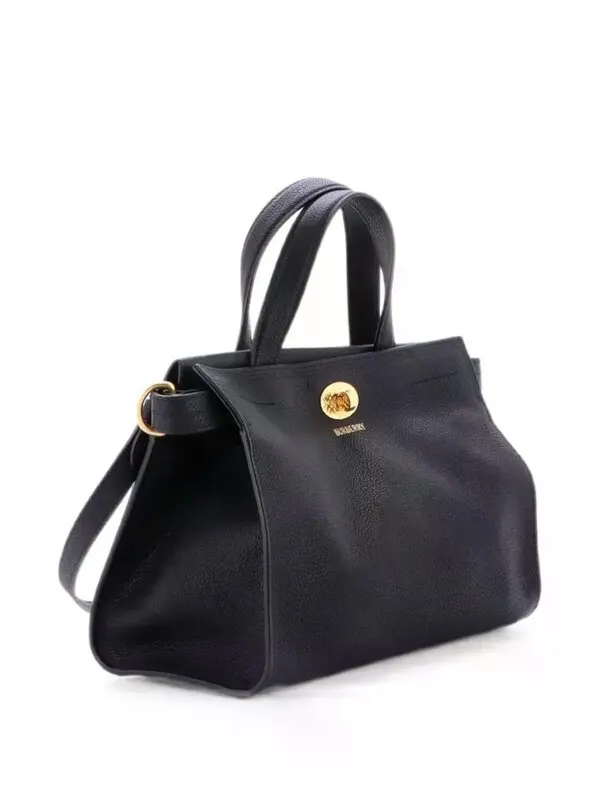 Burberry Cotsworld Leather Mini Tote Bag