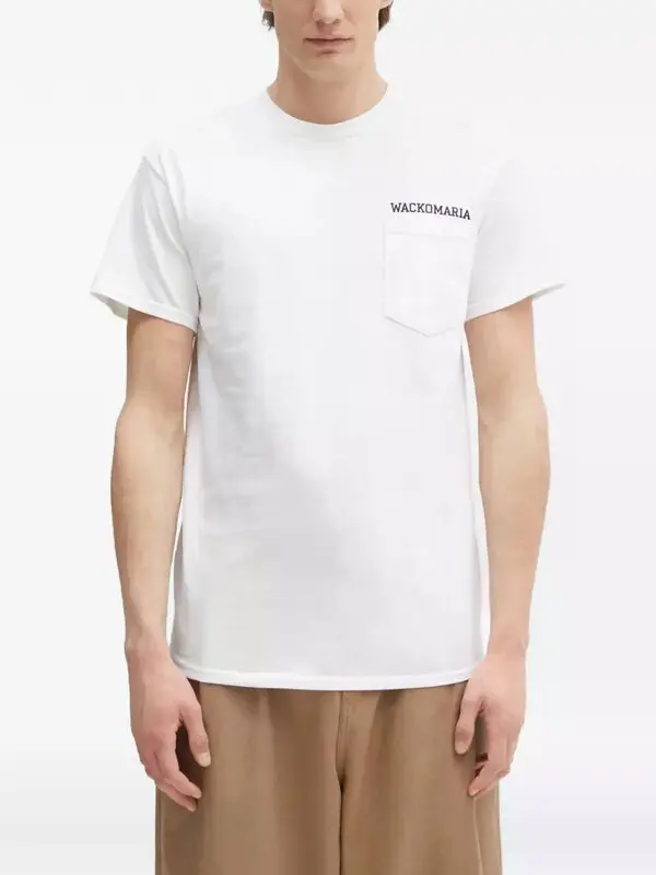 WACKO MARIA X Keith Haring Graphic-print Pocket T-shirt