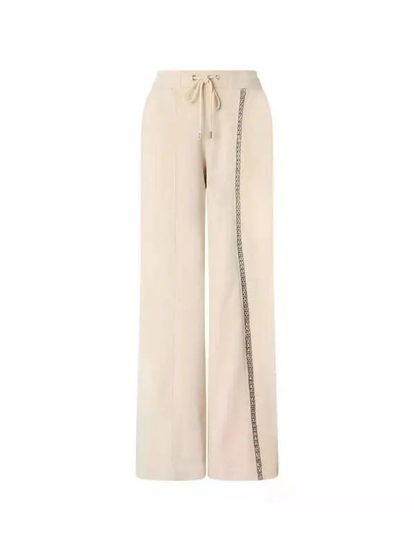 Pinko Embellished Drawstring Sweatpants - Neutrals