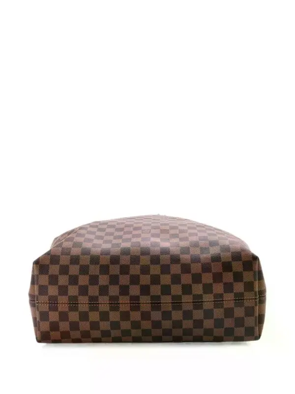 LOUIS VUITTON Damier Mm Hobo Bag - Brown
