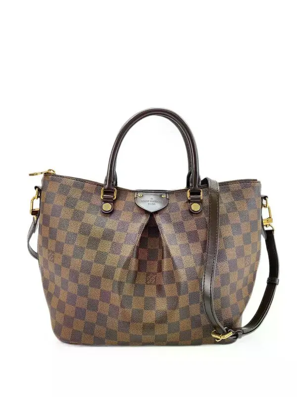 LOUIS VUITTON 2018 Siena Mm Tote Bag - Brown
