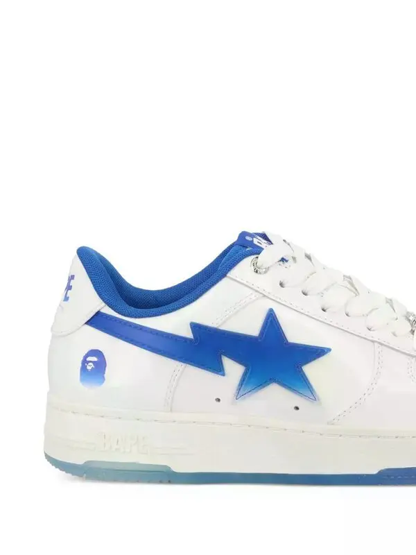 A BATHING APE Patent Leather Sta Sneakers