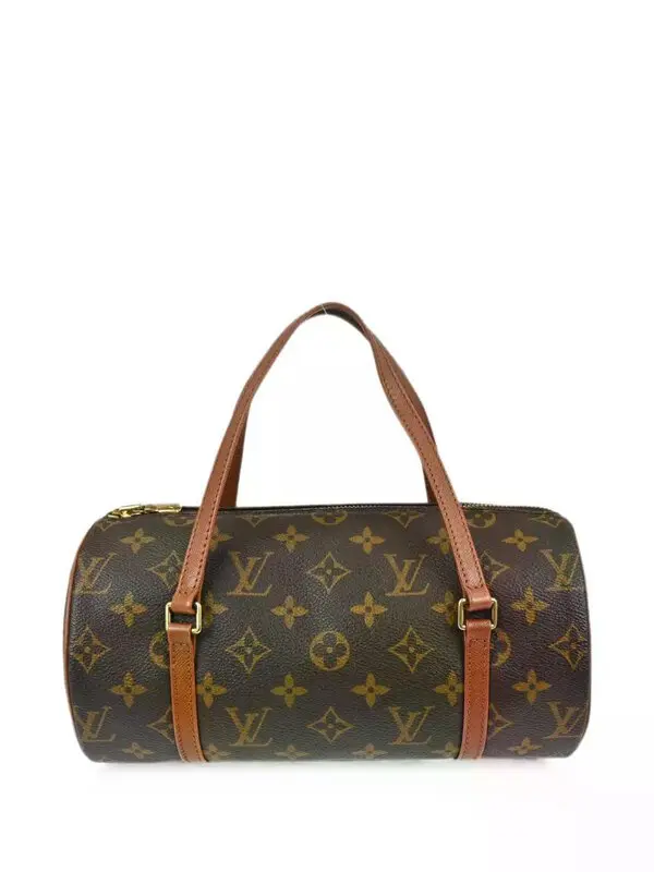 LOUIS VUITTON 1998 26 Papillon Monogram Tote Bag - Brown