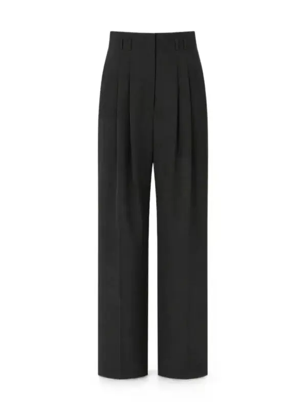 Alberta Ferretti Pleated Tailored Trousers