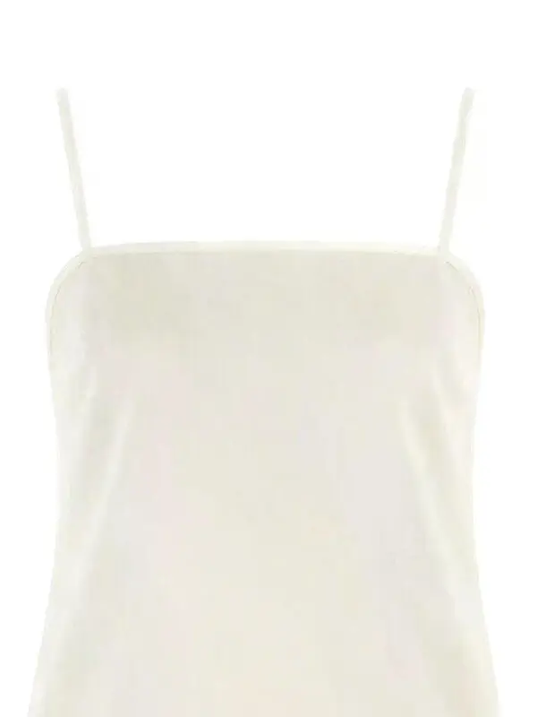 Alberta Ferretti Spaghetti Strap Blouse