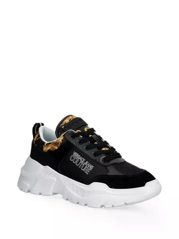 Versace Lace-up Sneakers - Black