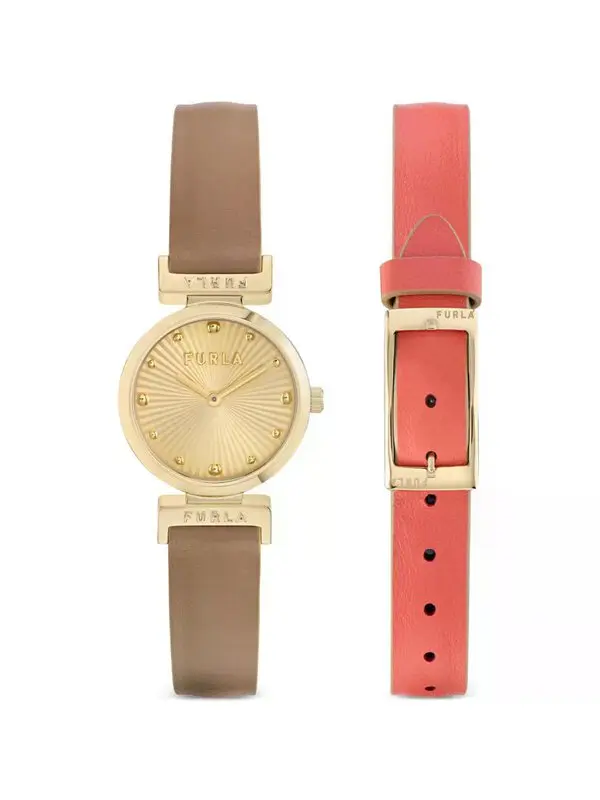 Furla Textured Dial 30mm Watch