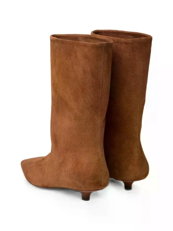 Marsèll Spino Pointed-toe Suede Ankle Boots