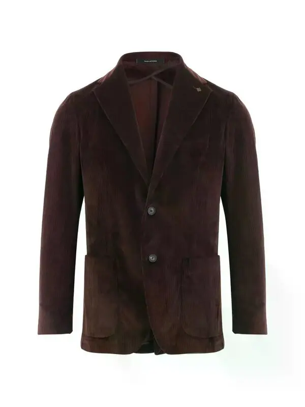 Tagliatore Corduroy Single-breasted Blazer
