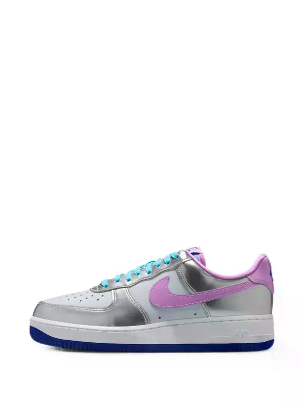 Nike Air Force 1 '07 Wnba All-star Weekend Leather Sneakers - Silver