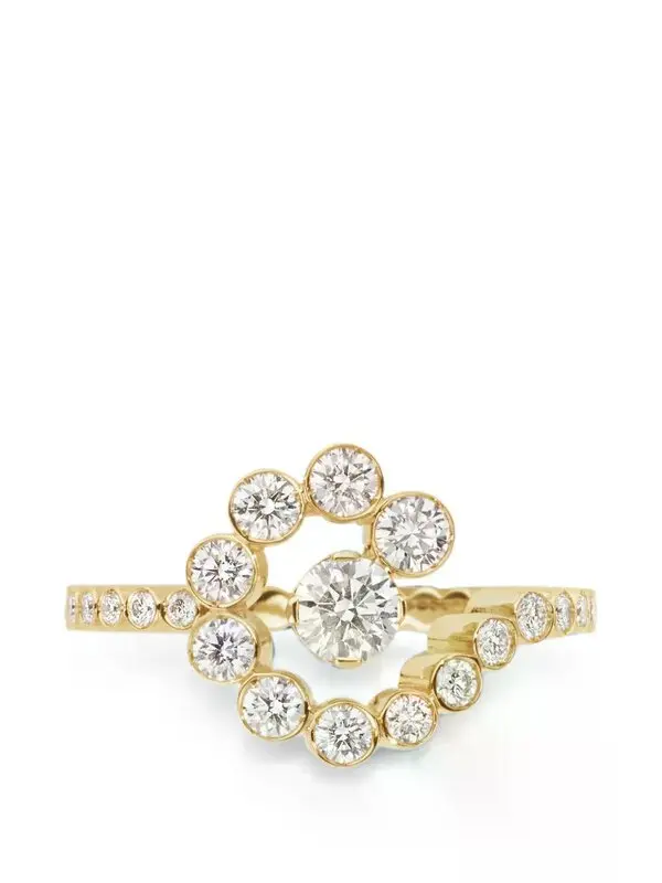 Sophie Bille Brahe Escargot Diamond Ring - Gold