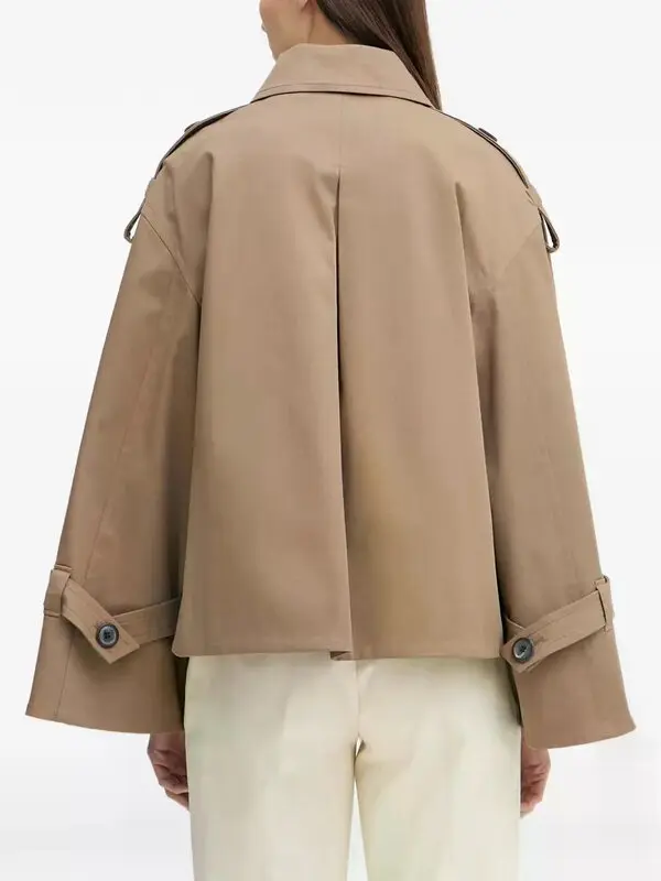 BY MALENE BIRGER Double-breasted Flared Coat