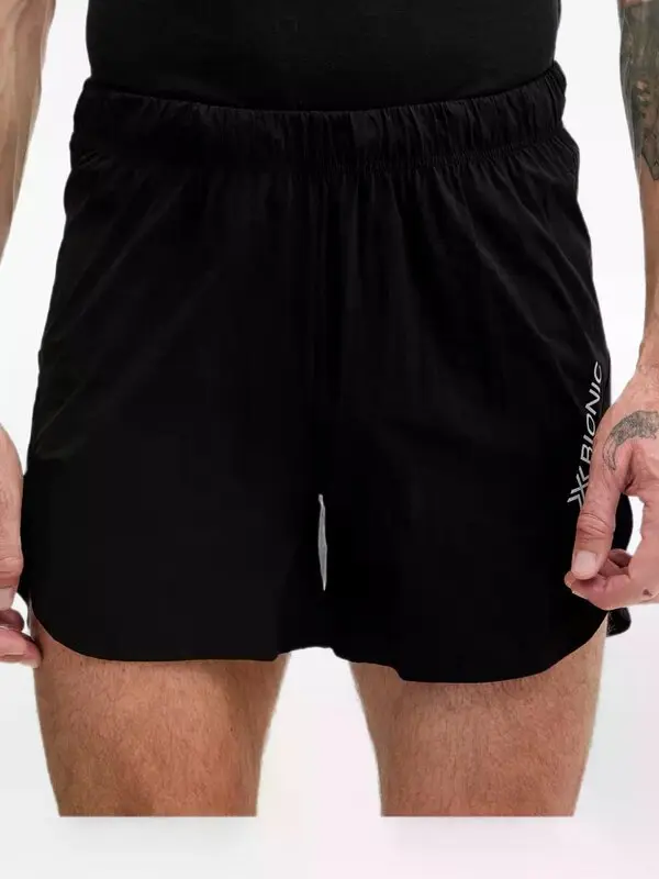 X-BIONIC Logo-print Elasticated-waist Shorts