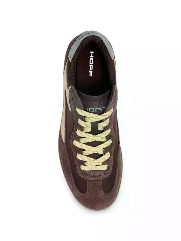 HOFF Park Suede-panneled Lace-up Sneakers