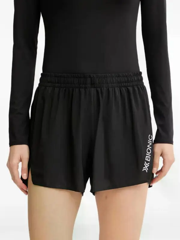 X-BIONIC Logo-print Elasticated Shorts