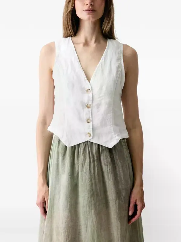 HAVEONE Button-up Waistcoat