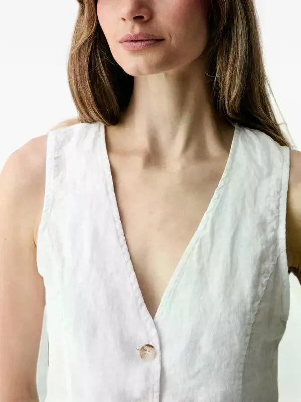 HAVEONE Button-up Waistcoat