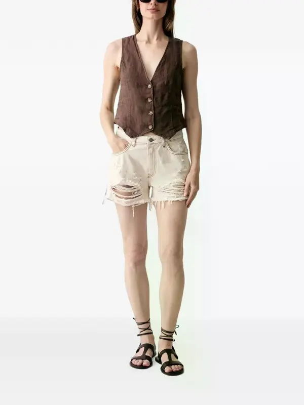 HAVEONE Button-up Waistcoat