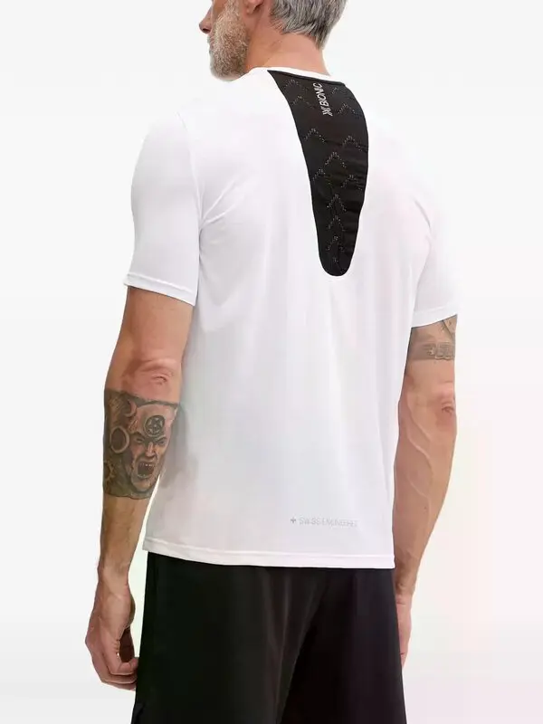 X-BIONIC Logo-print Panelled T-shirt