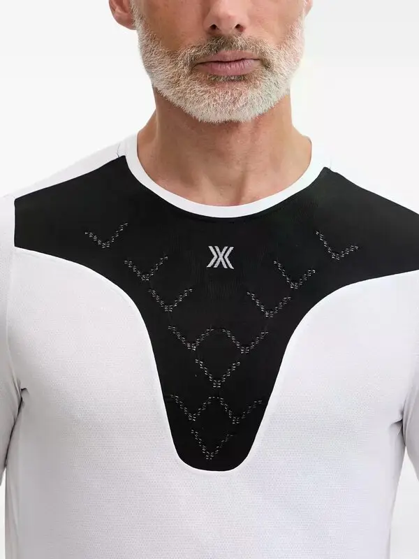 X-BIONIC Logo-print Panelled T-shirt