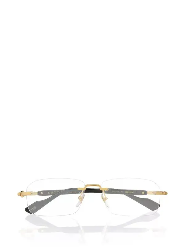 Gucci Rimless Square-frame Glasses