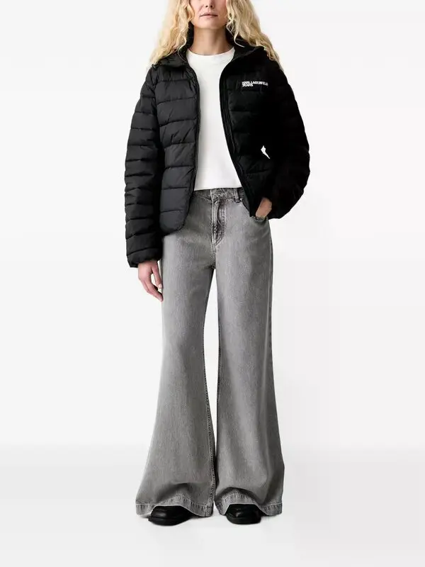 Karl Lagerfeld Hooded Quilted Jacket
