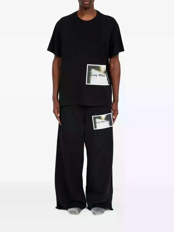 MAISON MARGIELA Patch Cotton T-shirt