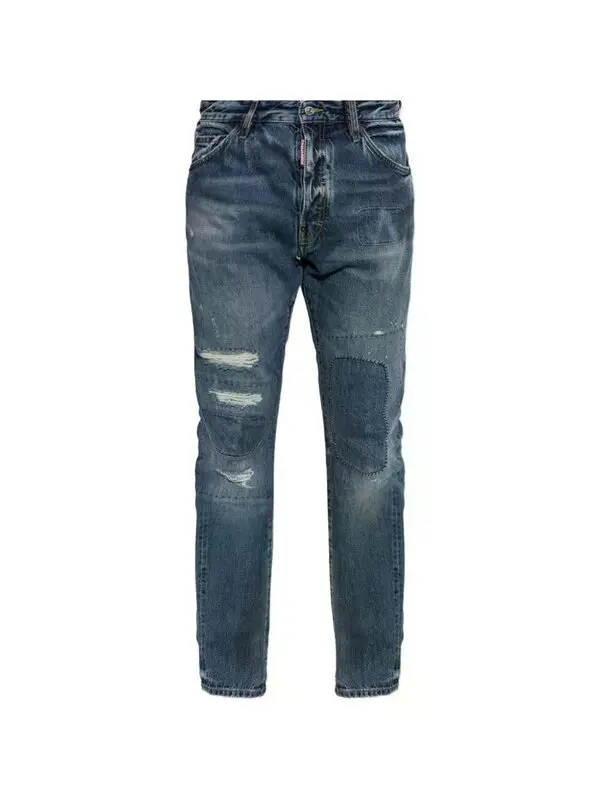 Dsquared2 Worker Wash Teddy Jeans