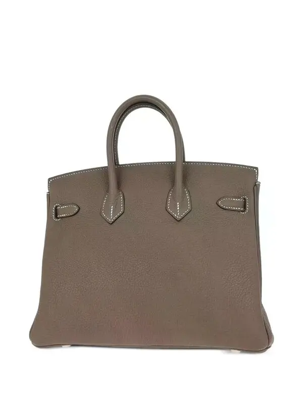 Hermès Birkin 25 Togo Leather Handbag - Neutrals