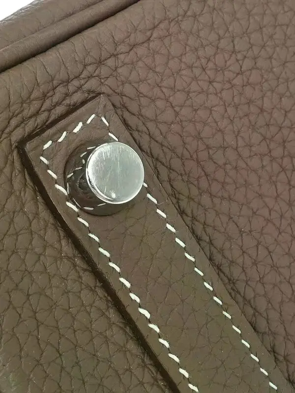 Hermès Birkin 25 Togo Leather Handbag - Neutrals