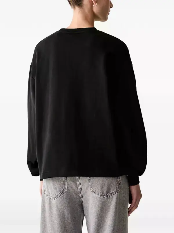 Karl Lagerfeld Logo Cotton Sweatshirt