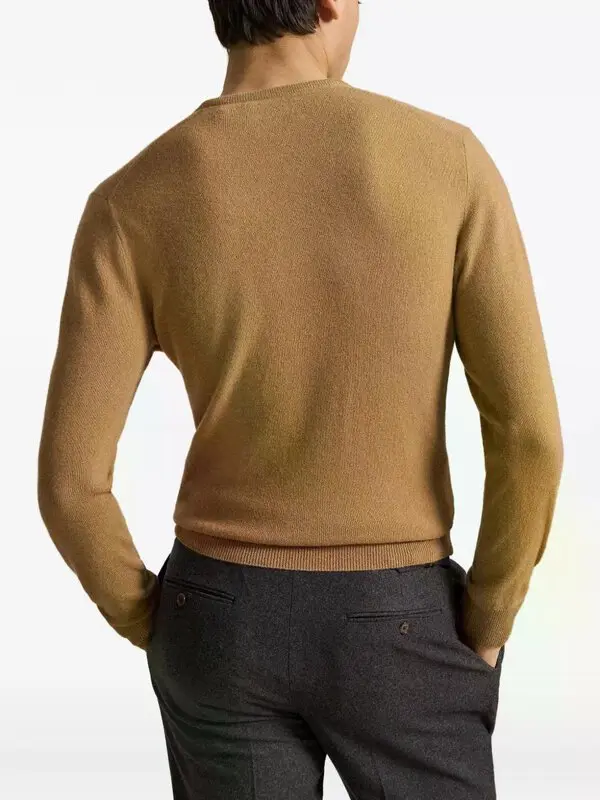 Polo Ralph Lauren Crewneck Wool Sweater With Embroidered Pony