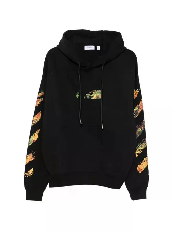 Off-White Diagonal Arrows Hoodie - Black