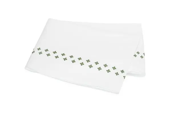 MATOUK Casablanca Flat Bed Sheet - Clover