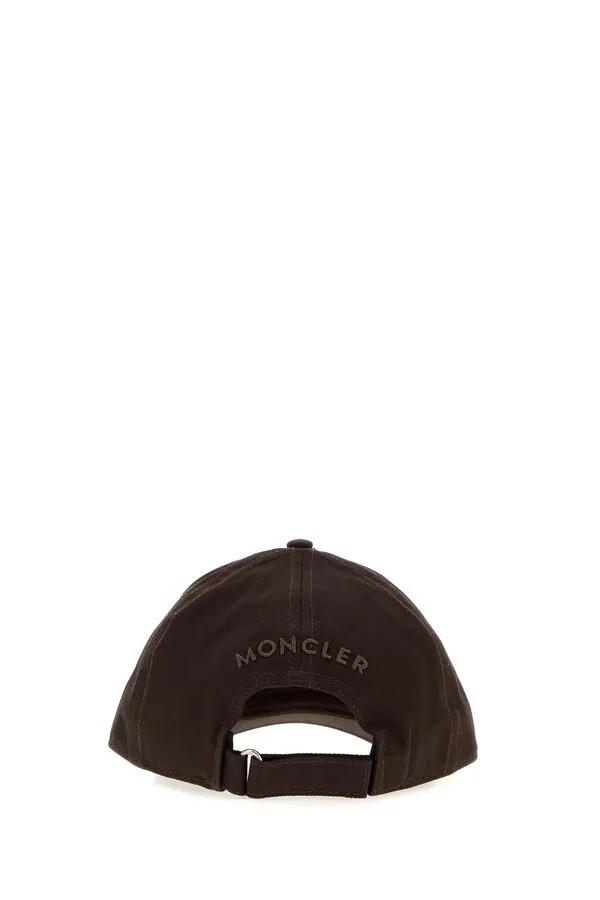 Moncler Chocolate Cotton Baseball Cap