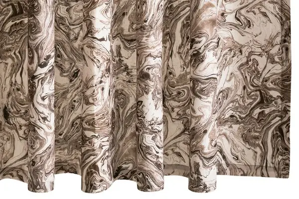 MATOUK Schumacher Balthazar Shower Curtain - Topaz