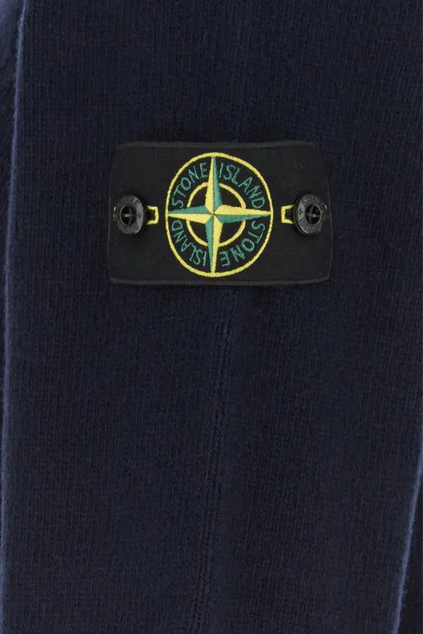 Stone Island Midnight Wool Blend Sweater