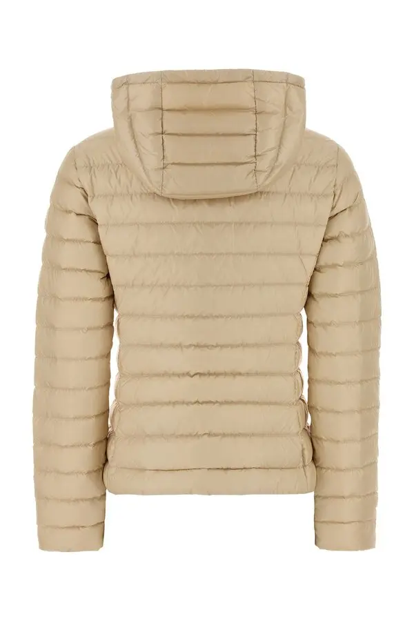 Moncler Sand Nylon Igelhood Down Jacket