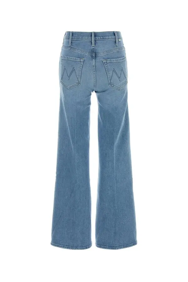 MOTHER Stretch Denim The Hustler Roller Sneak Jeans