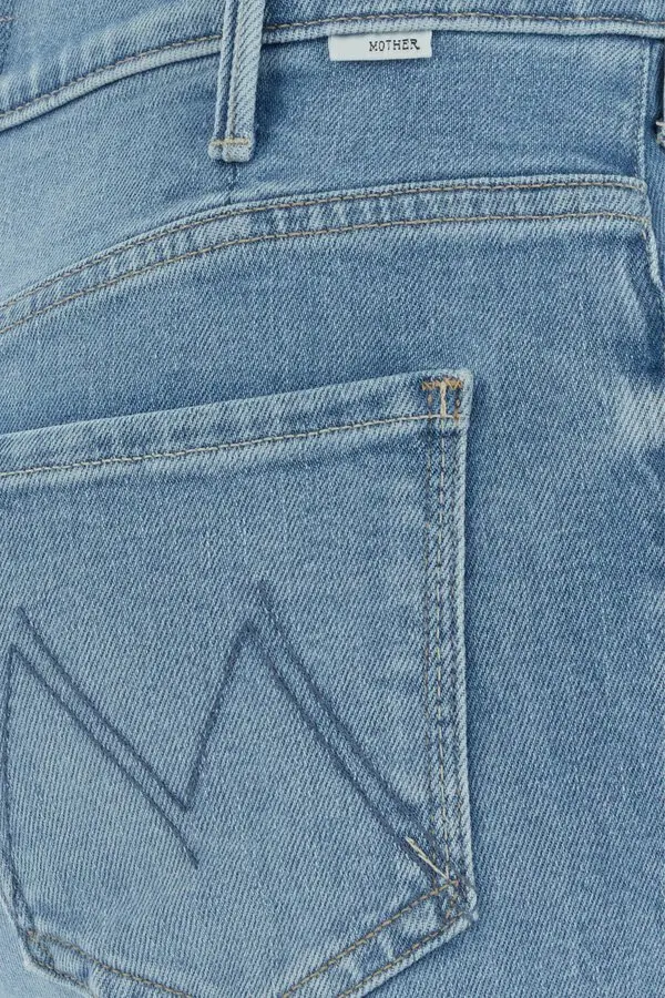 MOTHER Stretch Denim The Hustler Roller Sneak Jeans