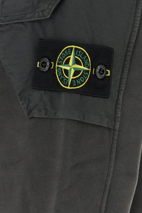 Stone Island Dark Cotton Sweatshirt